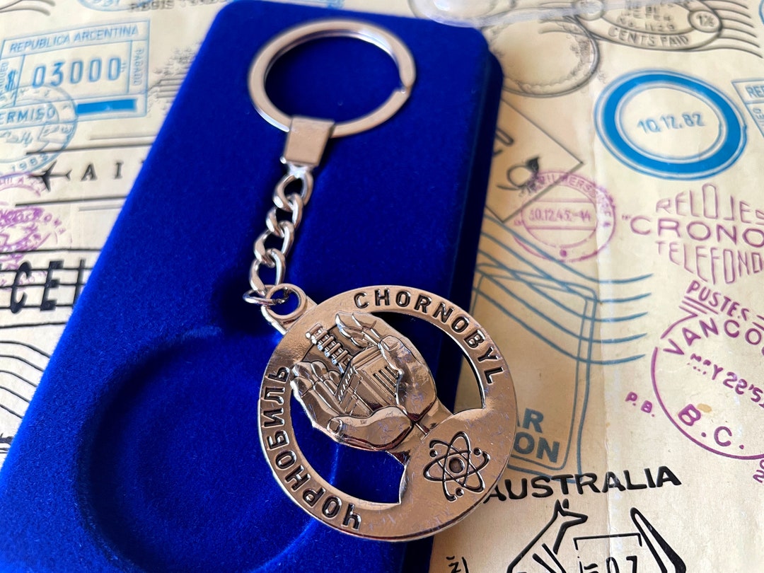 Chernobyl - Key Ring for Memory - Man-made Catastrophe - Commemorative ...