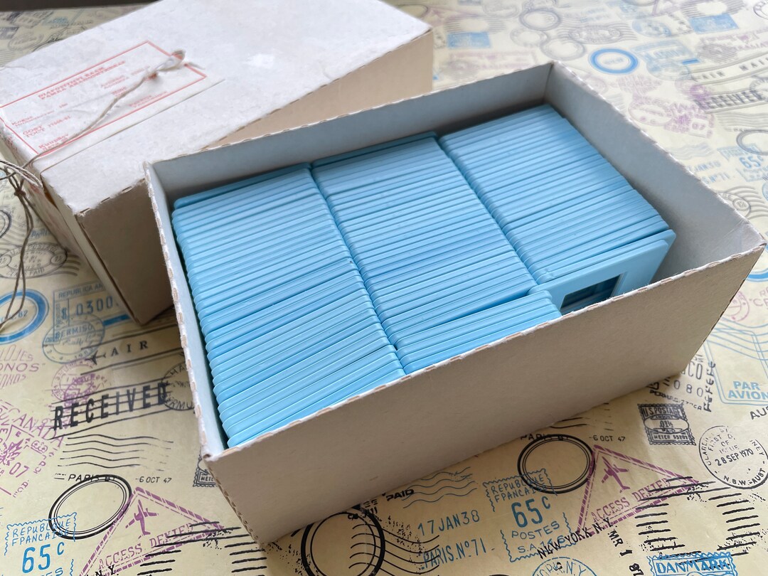 Vintage Soviet Film Slide Frames 100 Plastic Border Frames - Etsy