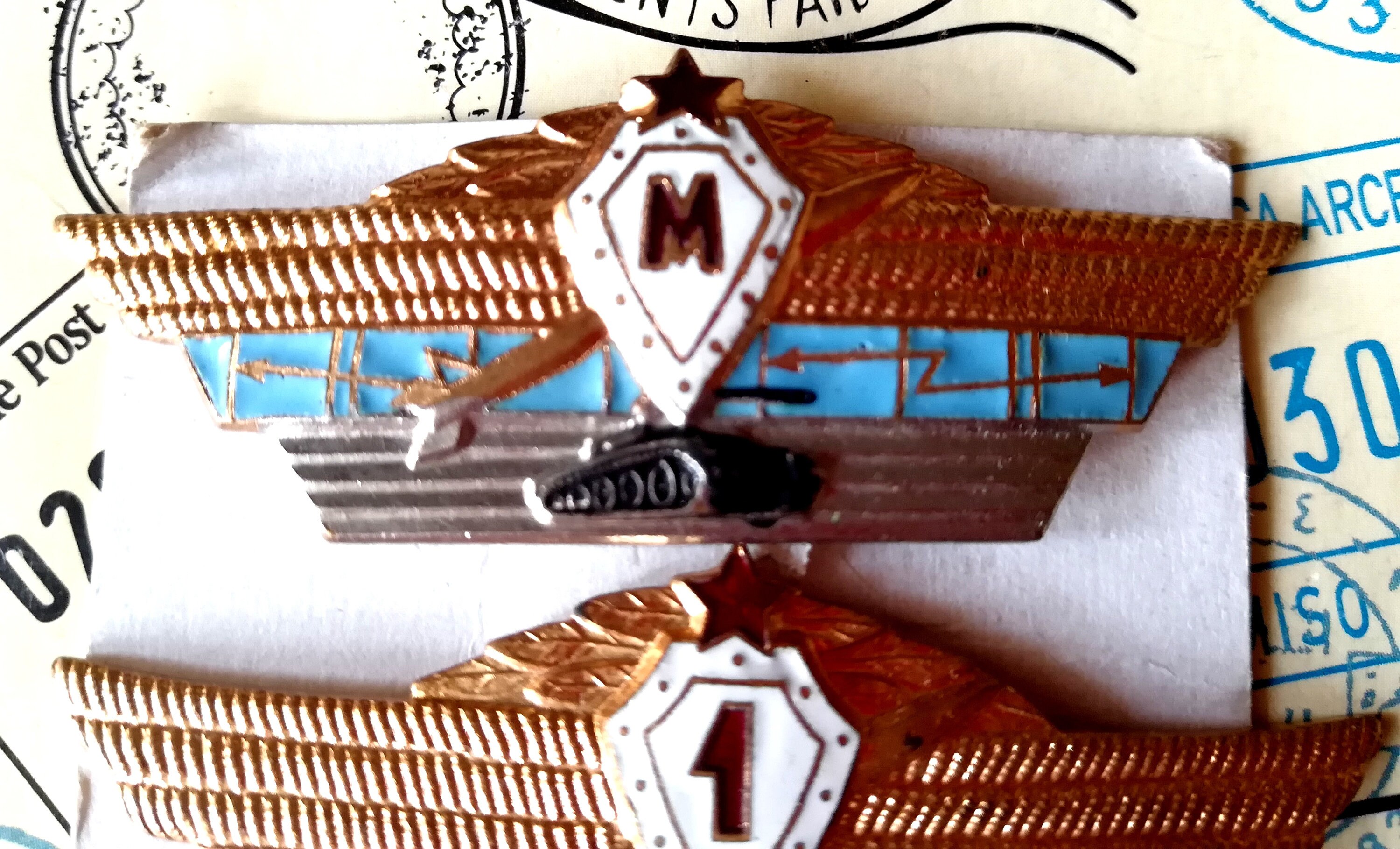 Tankmaster Badges Soviet Army Award Badges Master Tanker - Etsy