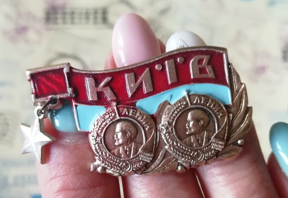 Kyiv, Capital of Ukraine, Soviet Pins, Pick from Set,… - Gem