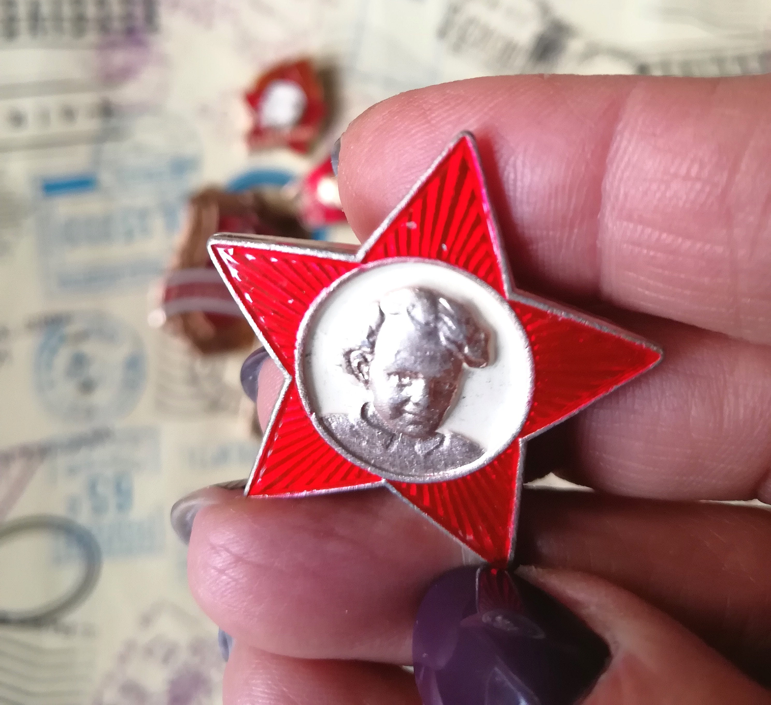 Communism Pins Set of 5 Soviet badges Soviet propaganda | Etsy