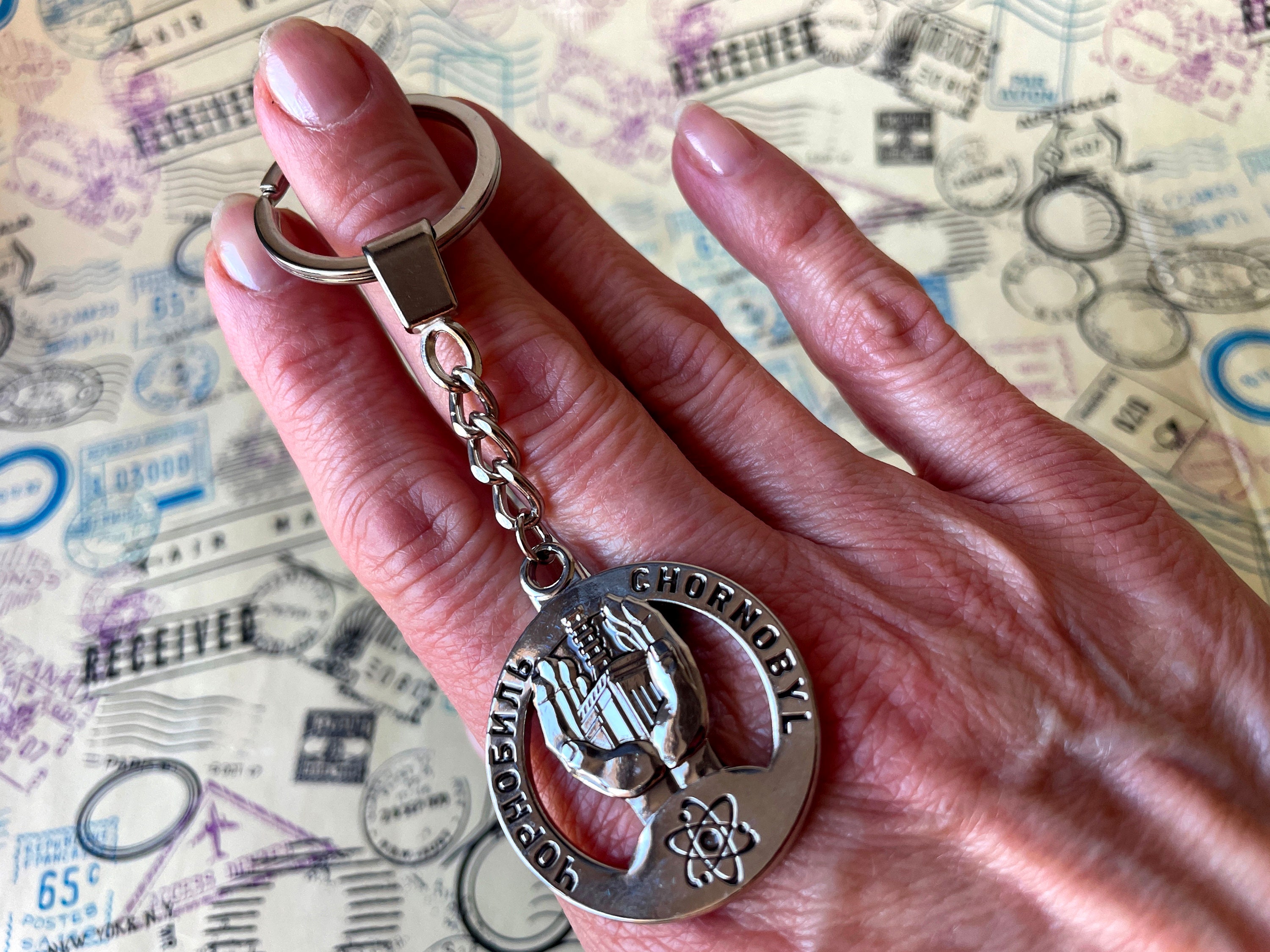 Chernobyl Key Ring for Memory Man-made Catastrophe - Etsy