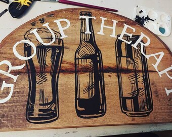 Group Therapy Sign - Etsy