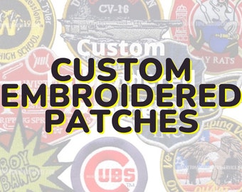 Custom Iron on Patch - Etsy