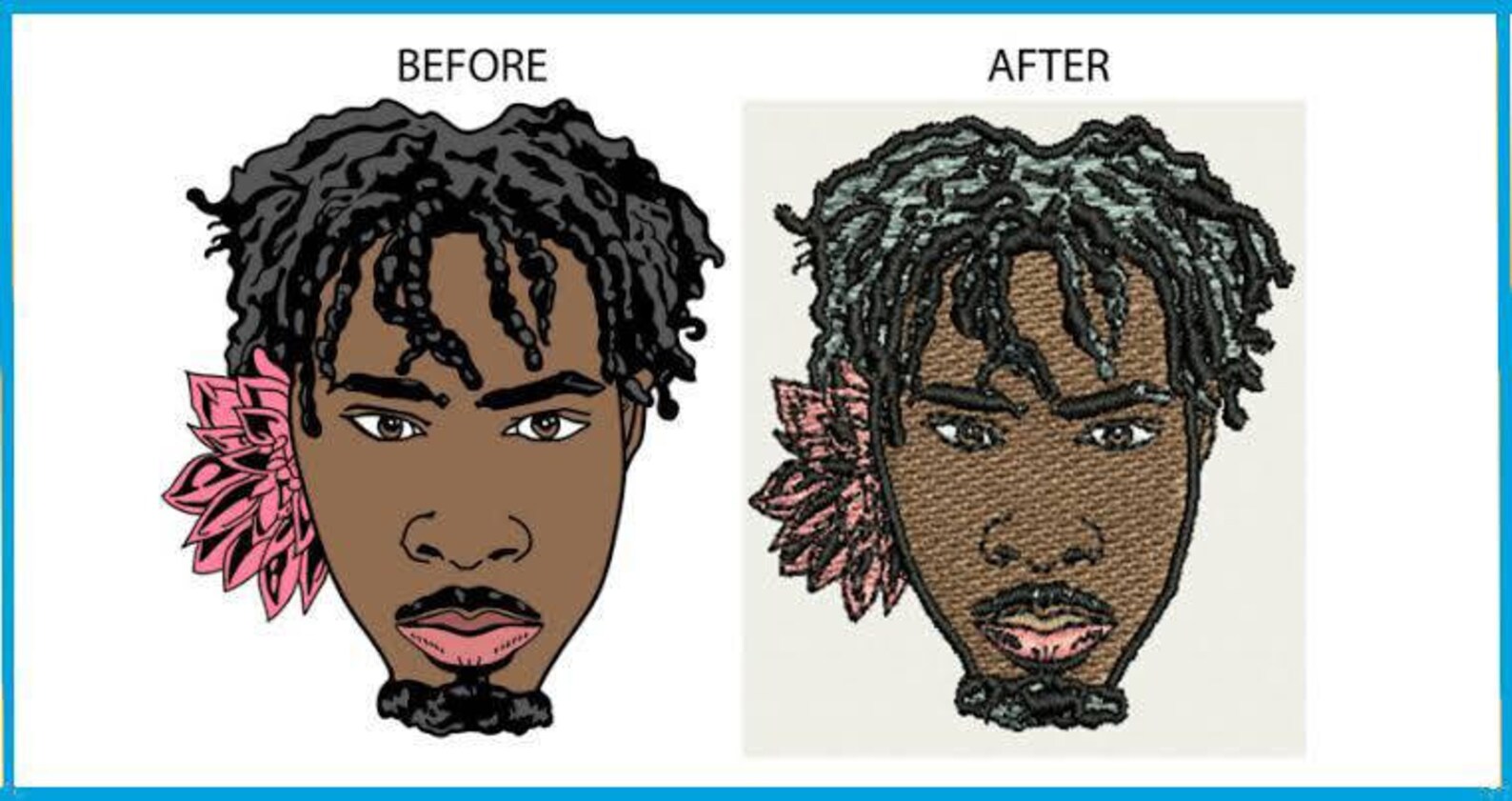 Custom Digitizing Embroidery Digitize Logo Digitizing - Etsy