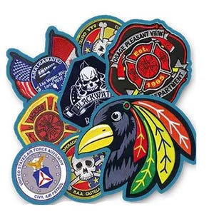 Custom Embroidered Patch, Free Shipping, Custom Made, for Parties ...