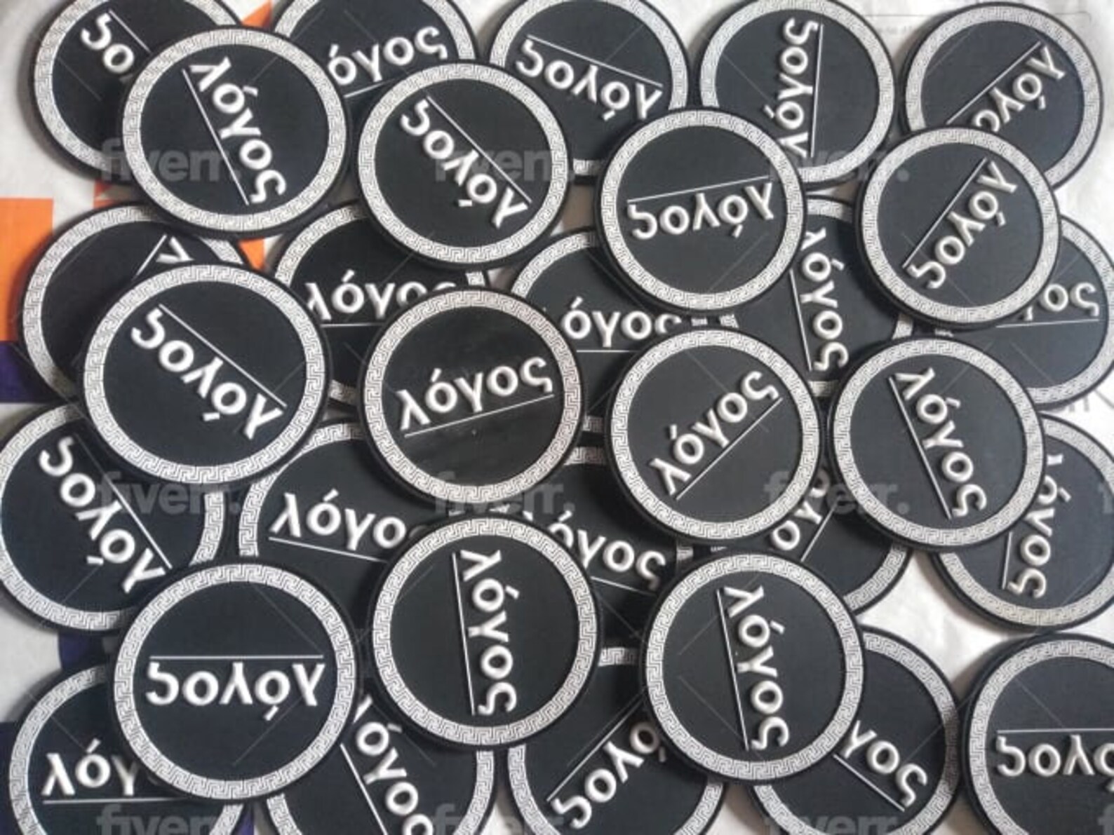 Custom PVC Patches Hook and Loop Backing PVC Patch Rubber - Etsy