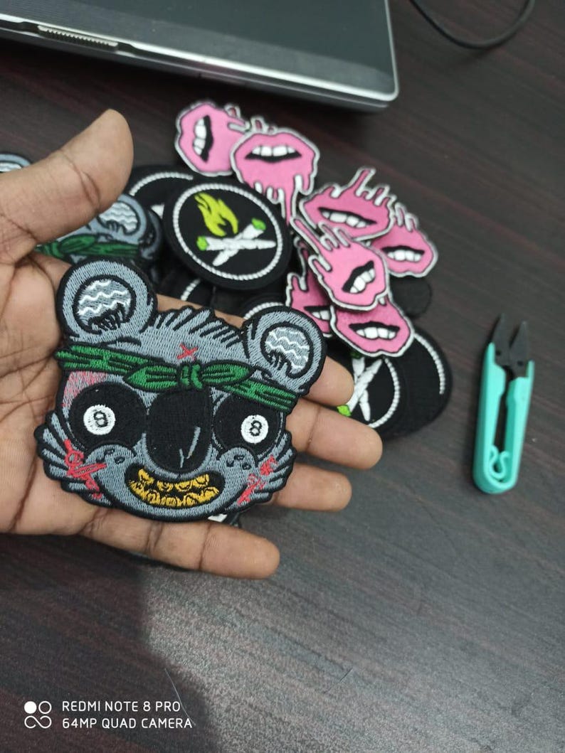 Create Your Own Custom Embroidered Patch, No Minimums, Fast Turnaround ...