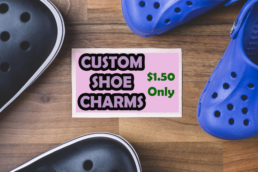 Custom PVC Shoe Charms, Personalized Rubber Shoe Pins, Kid's Gifts - Etsy