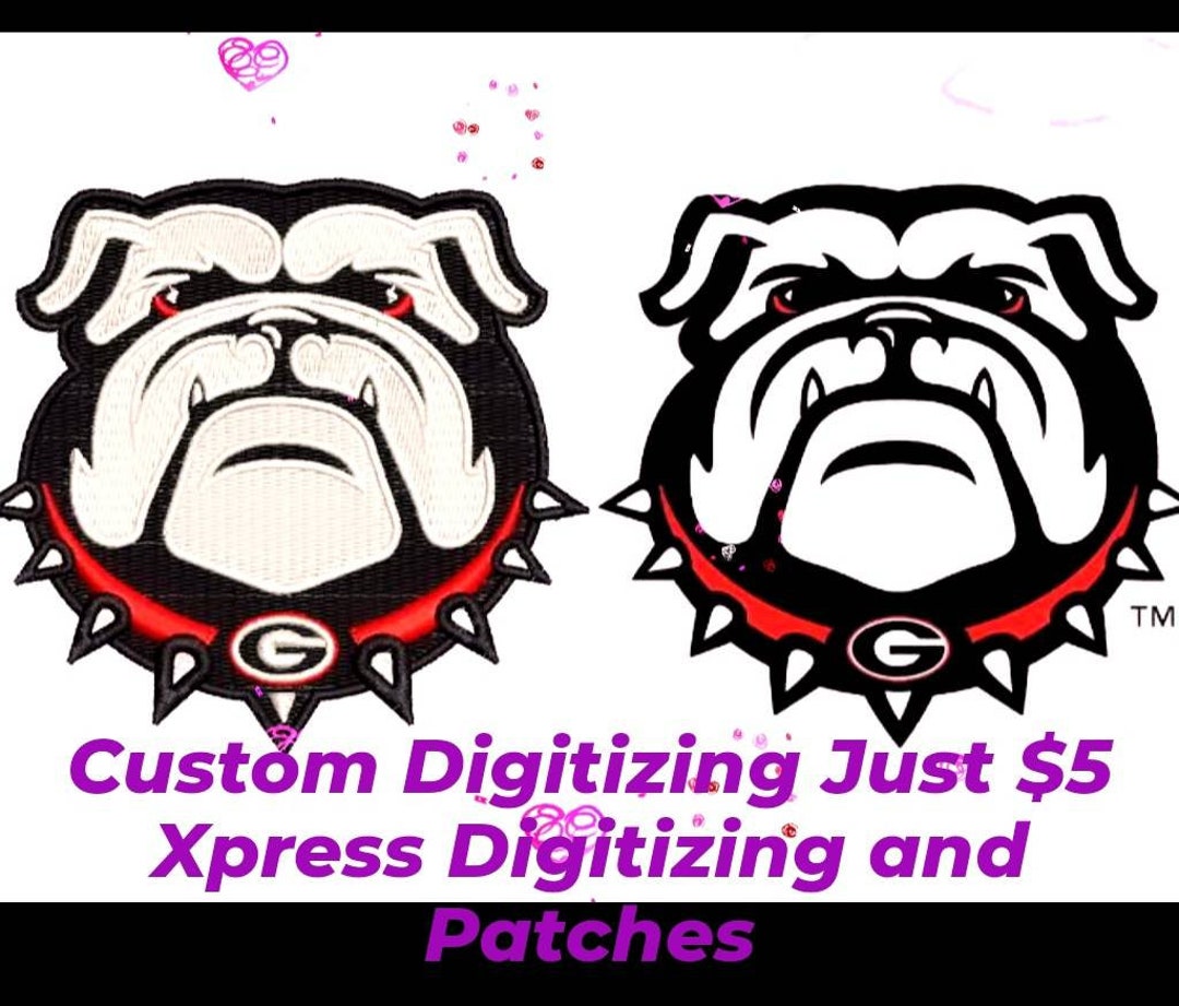 Custom Digitizing, Embroidery Digitize, Logo Digitizing - Etsy