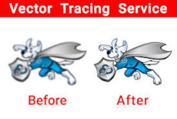 Vector Tracing Service Logo Making Service Artwork - Etsy
