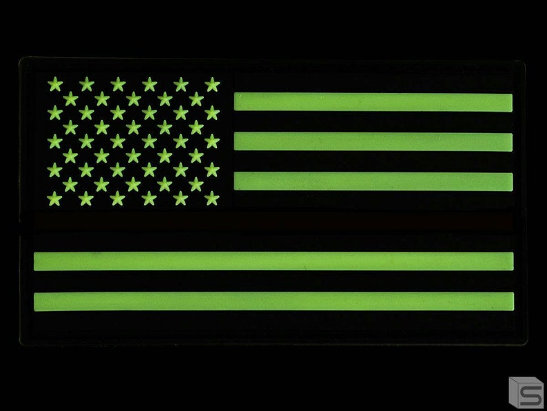 100 Glow in the Dark PVC Patches. - Etsy