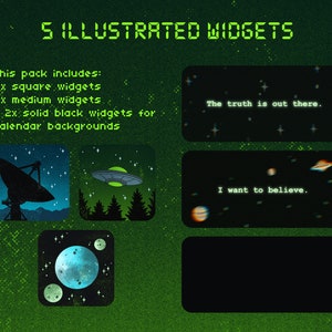 I Want to Believe Icon and Wallpaper Pack | Hand Drawn UFO App Icons ...