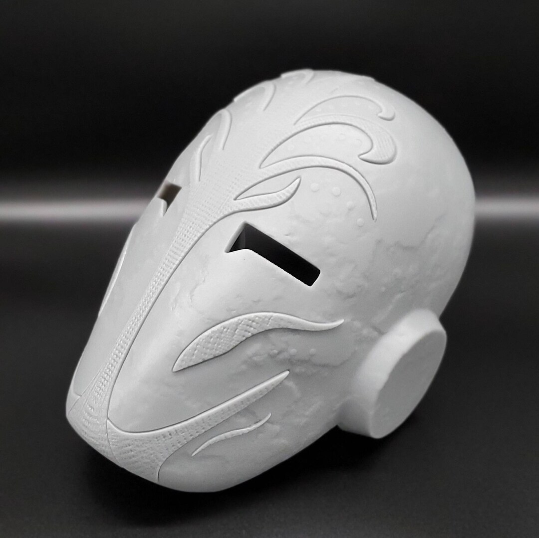 Temple Guard Mask Raw Resin Print - Etsy