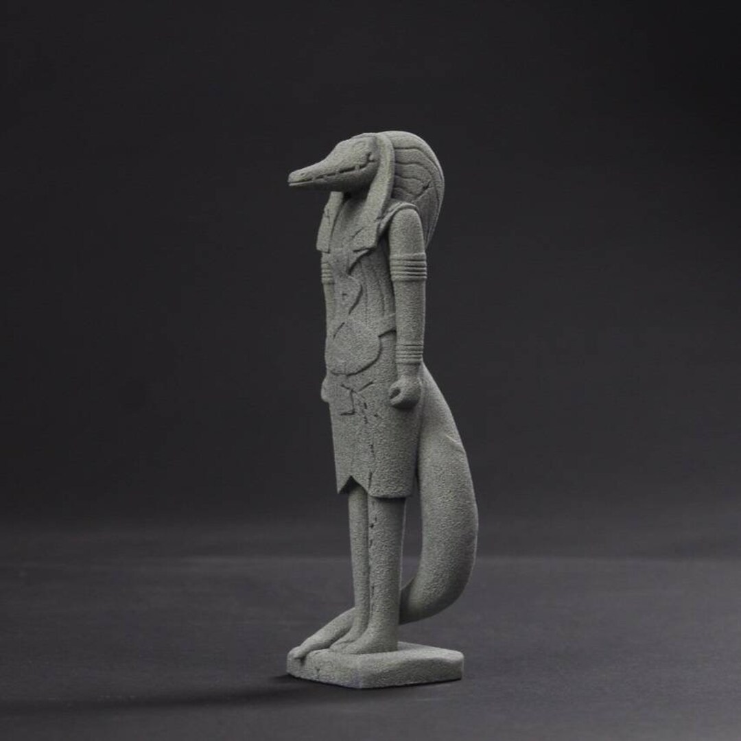 Ammit Statue Ammit Prison Banishment Bust Stone Textured - Etsy