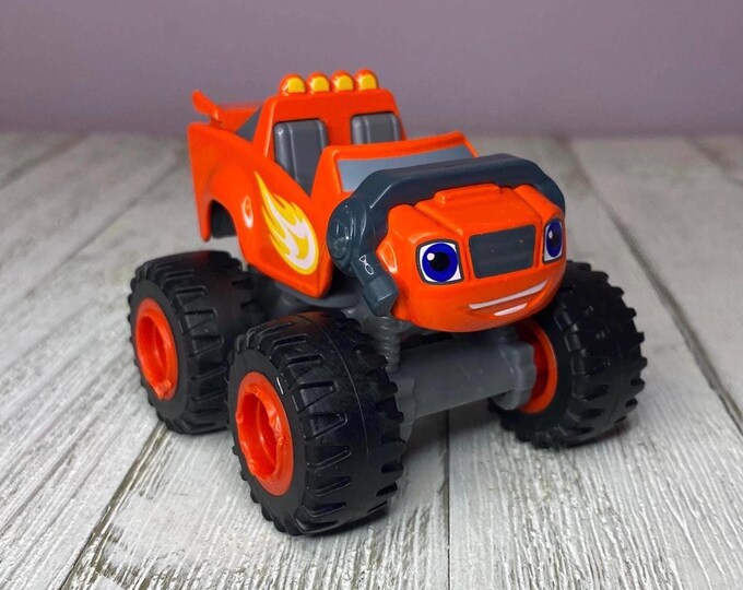 Blaze and the Monster Machines Chopper Pilot Blaze Diecast Vehicle ...