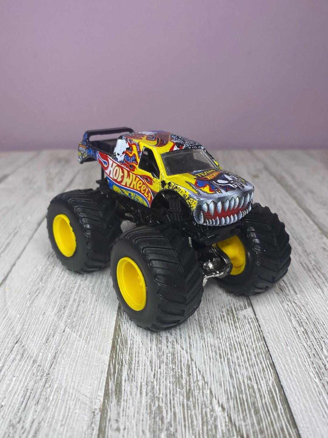 Hot Wheels Monster Jam Firestorm Metal Monster Truck Vehicle 1:64 Scale ...