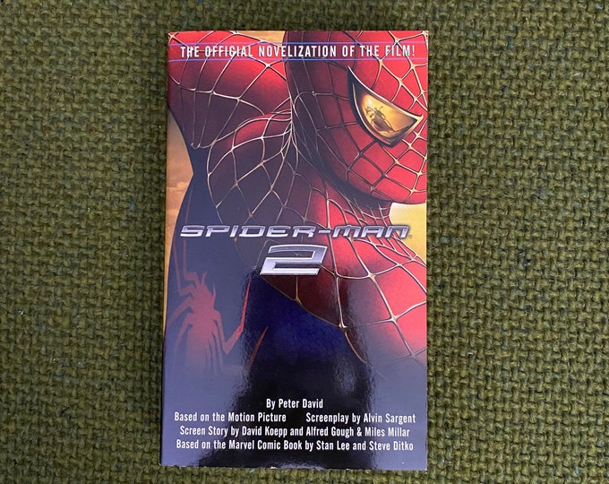 Spider-man 2 Novelization By. Peter David (2004 Paperback) - Etsy