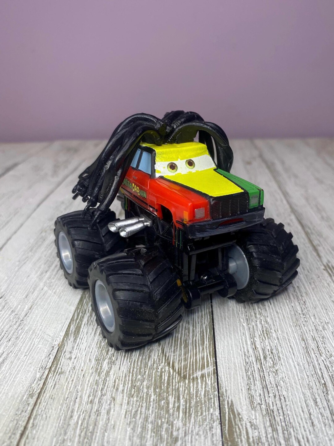Disney Pixar Cars “rasta Carian” Monster Truck 3” Vehicle (cars Toons ...
