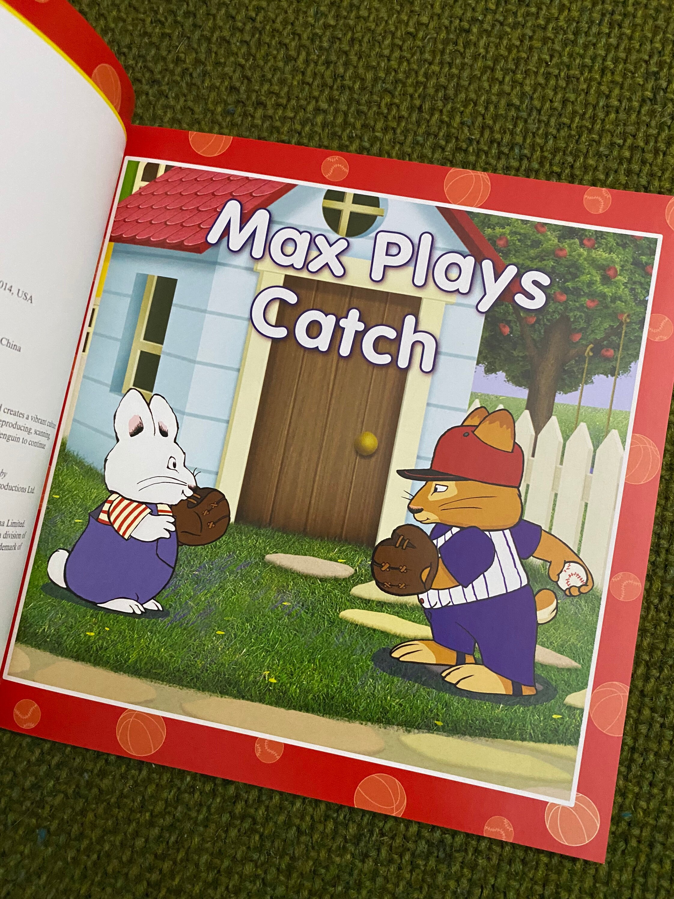 Max and Ruby Three Sporty Bunny Tales Book grosset and Dunlap | Etsy UK