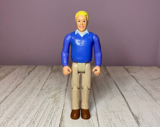 Happy Together You & Me Toys R Us Dollhouse Dad Blonde Hair 5.5” Figure ...