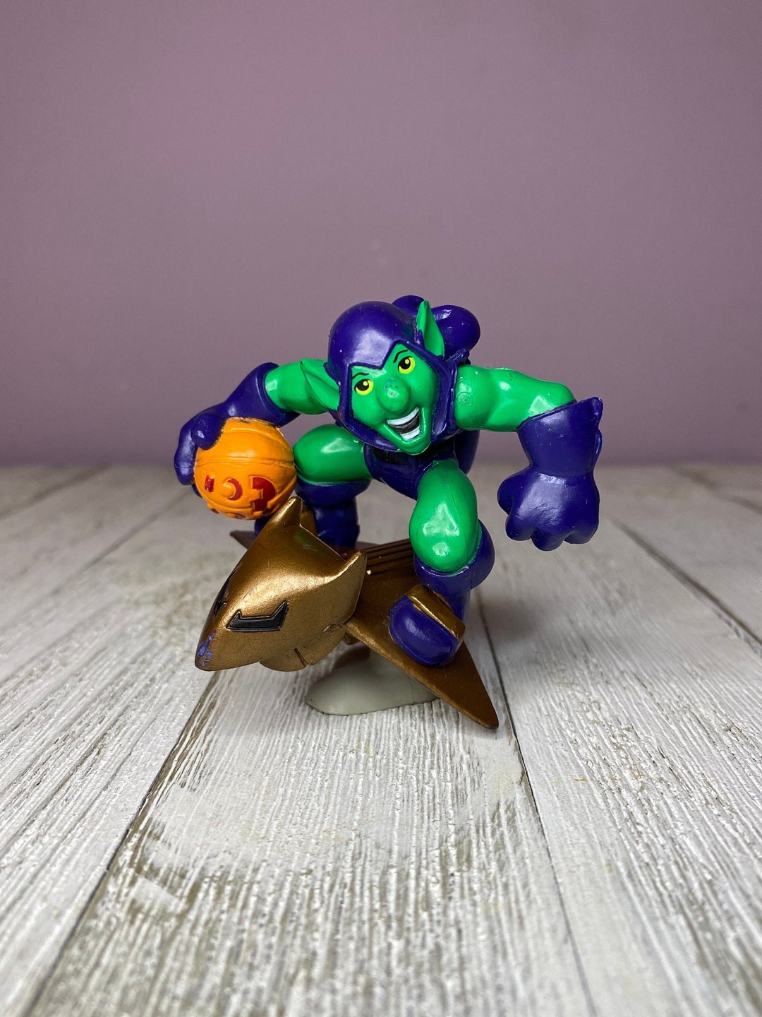 Marvel Super Hero Squad Spider-man Green Goblin on Glider 2.75 Figure ...