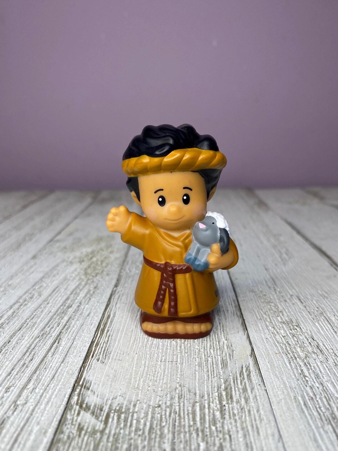 Fisher Price Little People Christmas Nativity Shepherd Boy Holding ...