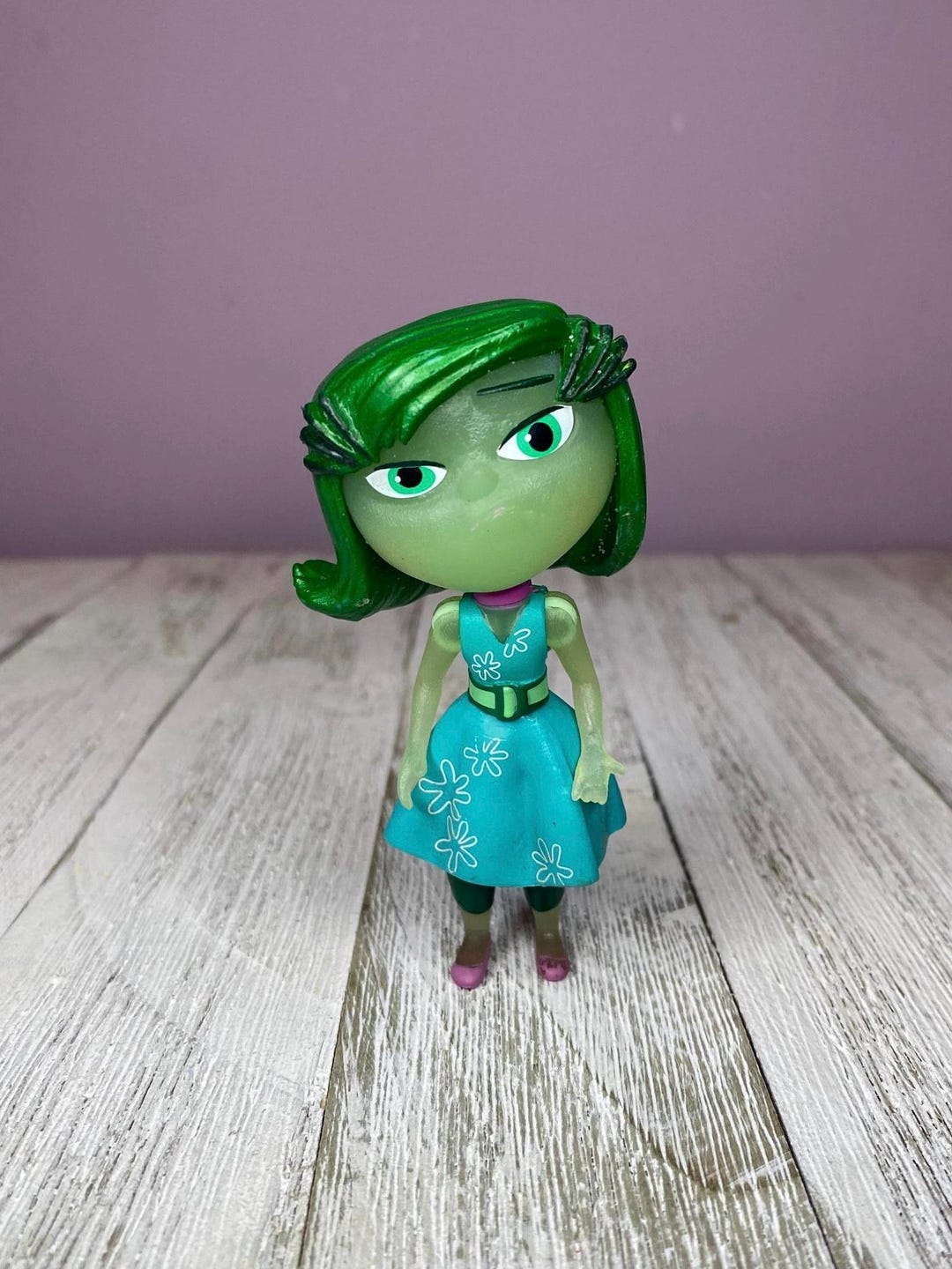 Disney Pixar Inside Out Disgust 3.5” Action Figure Tomy (flaws/see ...