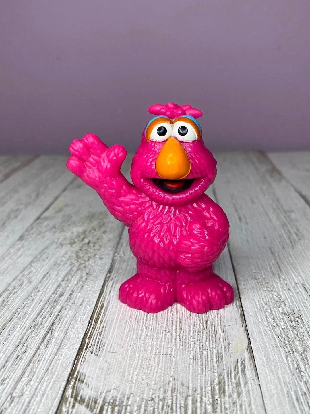 Sesame Street Telly Monster 3” PVC Figure/cake Topper (sesame Workshop ...