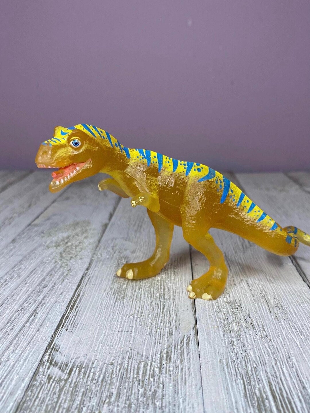PBS Dinosaur Train Boris T-rex 3” PVC Figure Translucent (2010 Learning ...