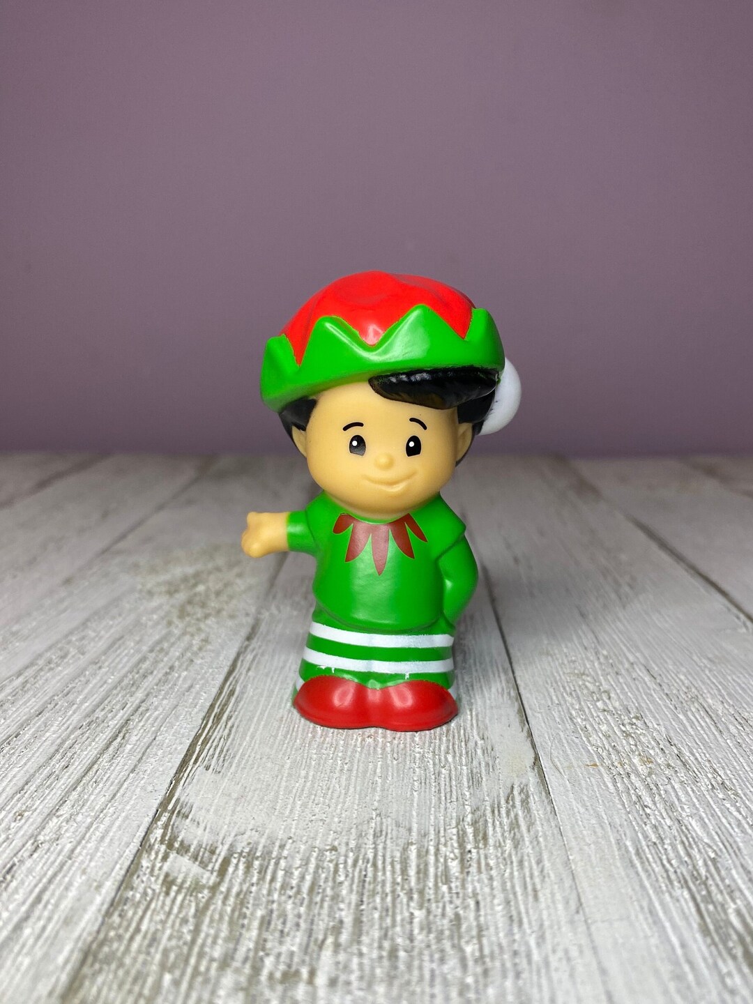 FP Little People Christmas Santas Little Helper Elf Boy - Etsy