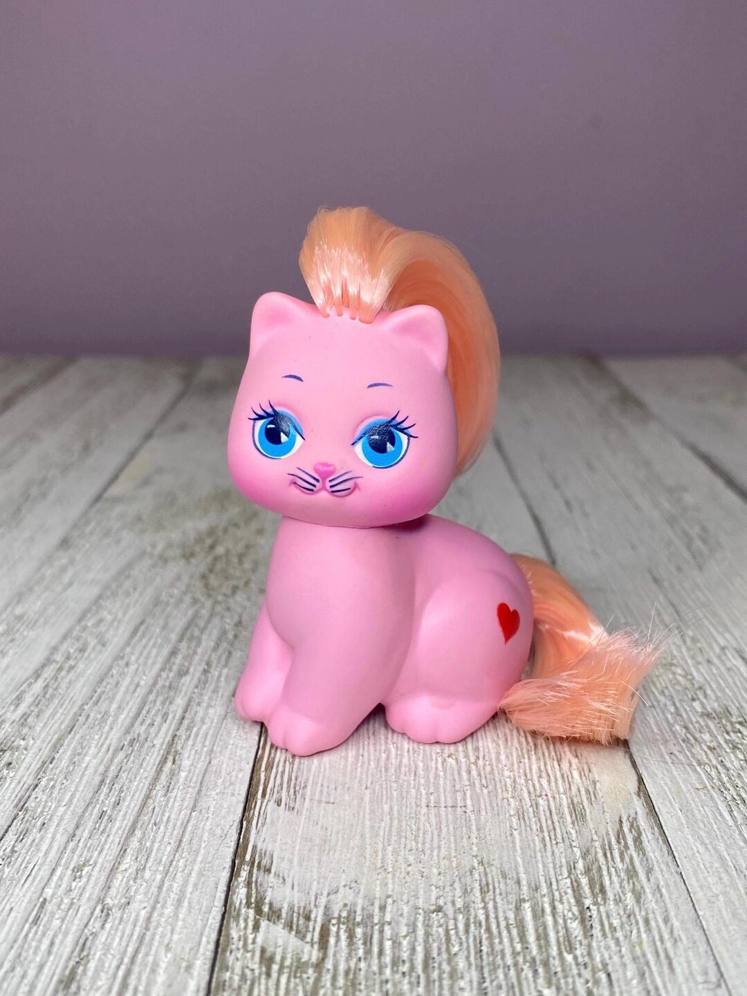 1989 Pretty Little Kitty Baby Buggy Replacement Kitty With Heart 2.5 ...