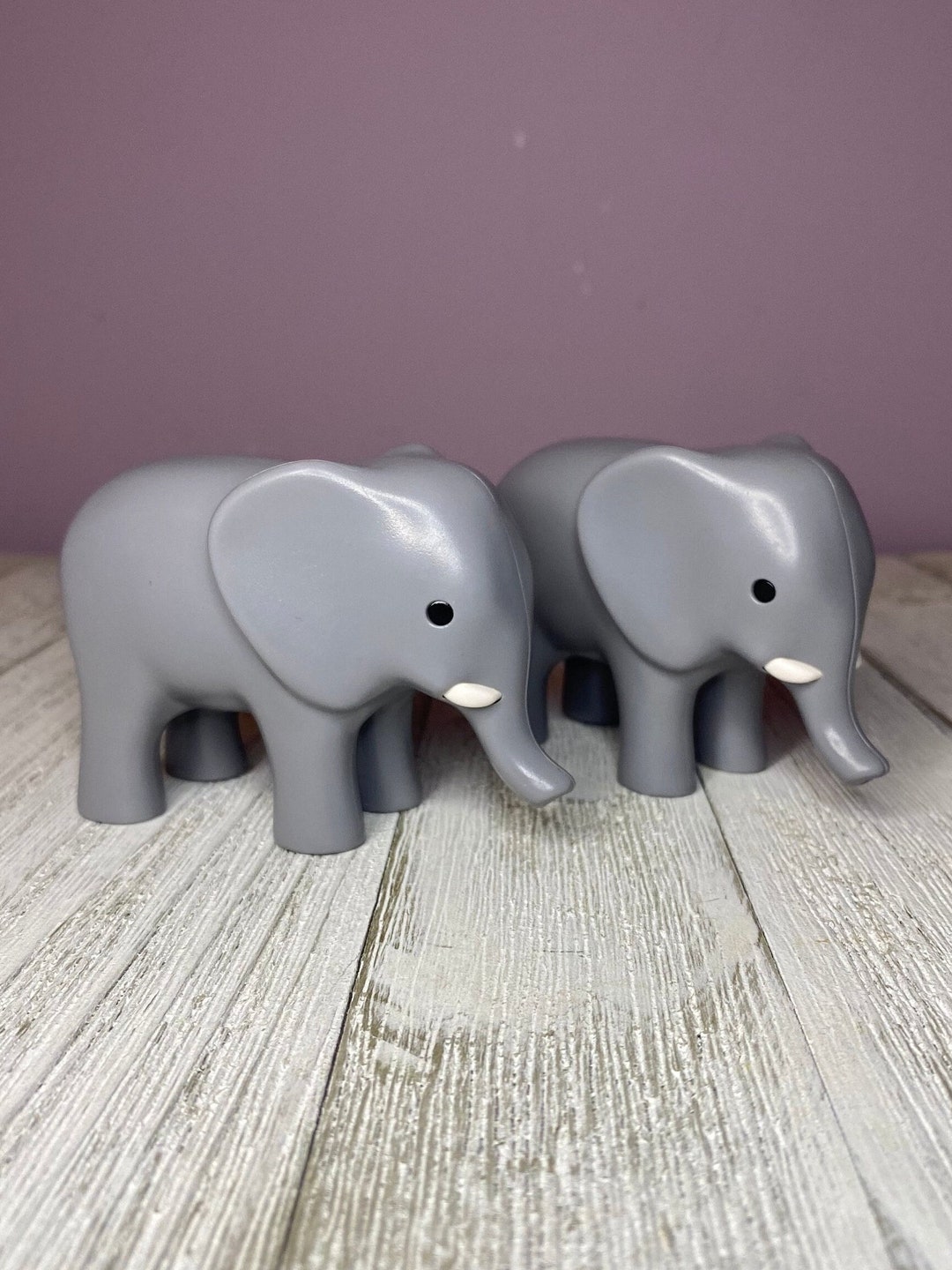 Playmobil 123 Elephant Animal Figures, Playmobil Safari Zoo Animals ...