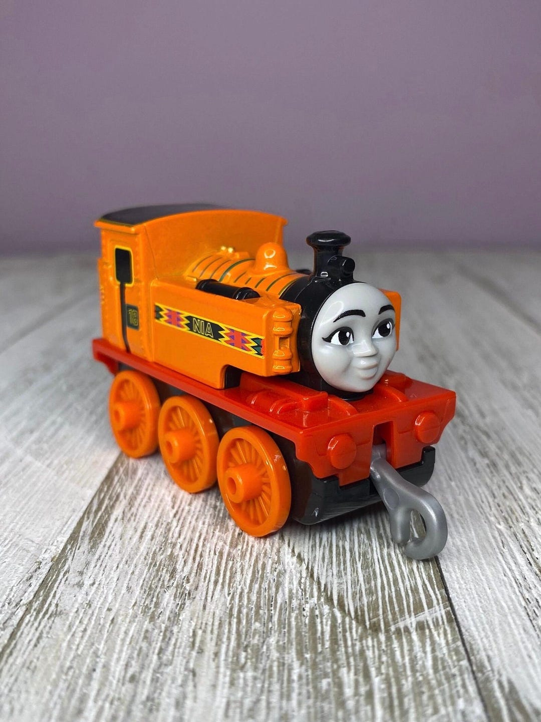 Thomas and Friends Adventures Push Along Nia 2.5” Metal Engine Train ...