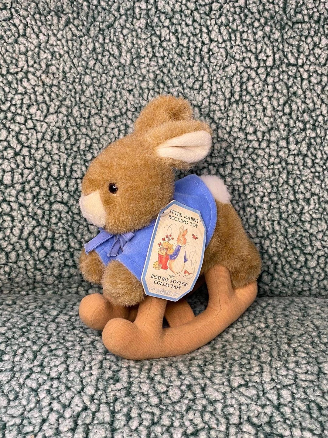 Peter Rabbit Rocking Toy Plush Stuffed Animal With Tag (the Beatrix ...