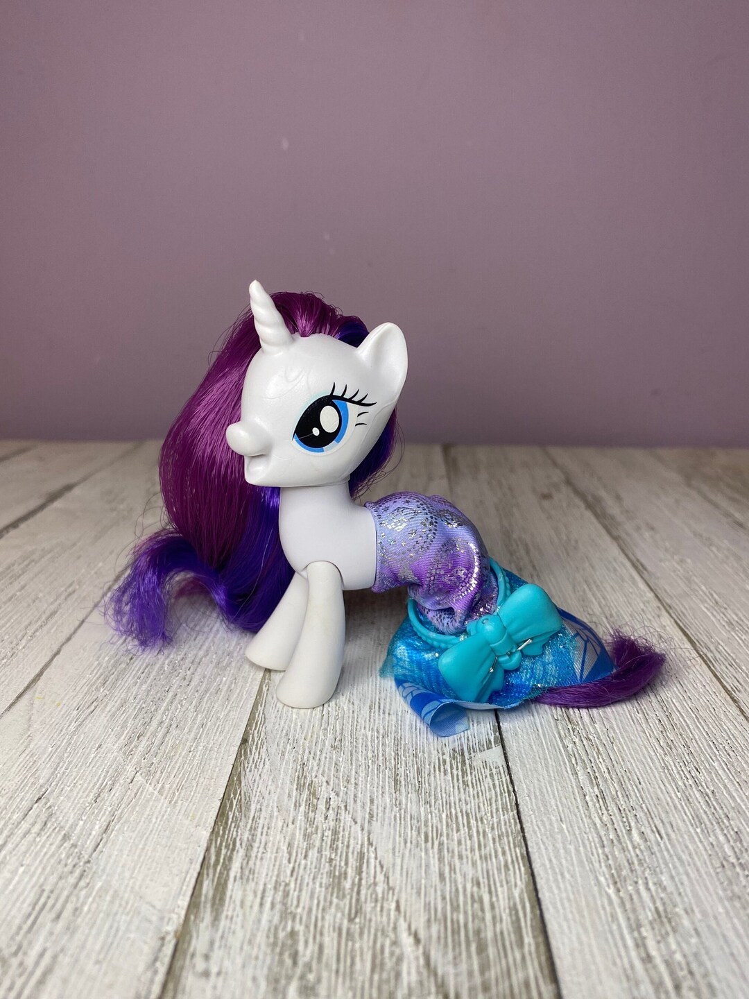 MLP G4 My Little Pony the Movie Seapony Rarity Land and Sea Ponies ...
