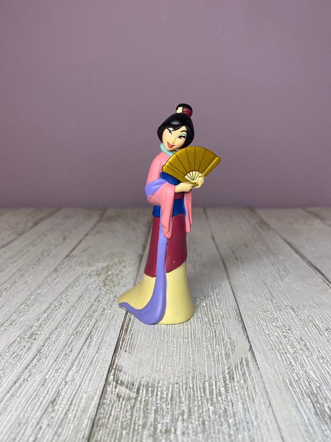 Disney Mulan 3.75 PVC Figure/cake Topper, Disney Princess Mulan - Etsy