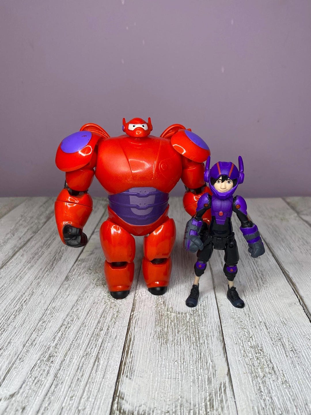 Disney Big Hero 6 Baymax and Hiro Action Figures 2014 Bandai - Etsy