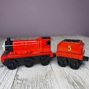 Thomas and Friends Push Along James With Tender Metal Train, Thomas the ...