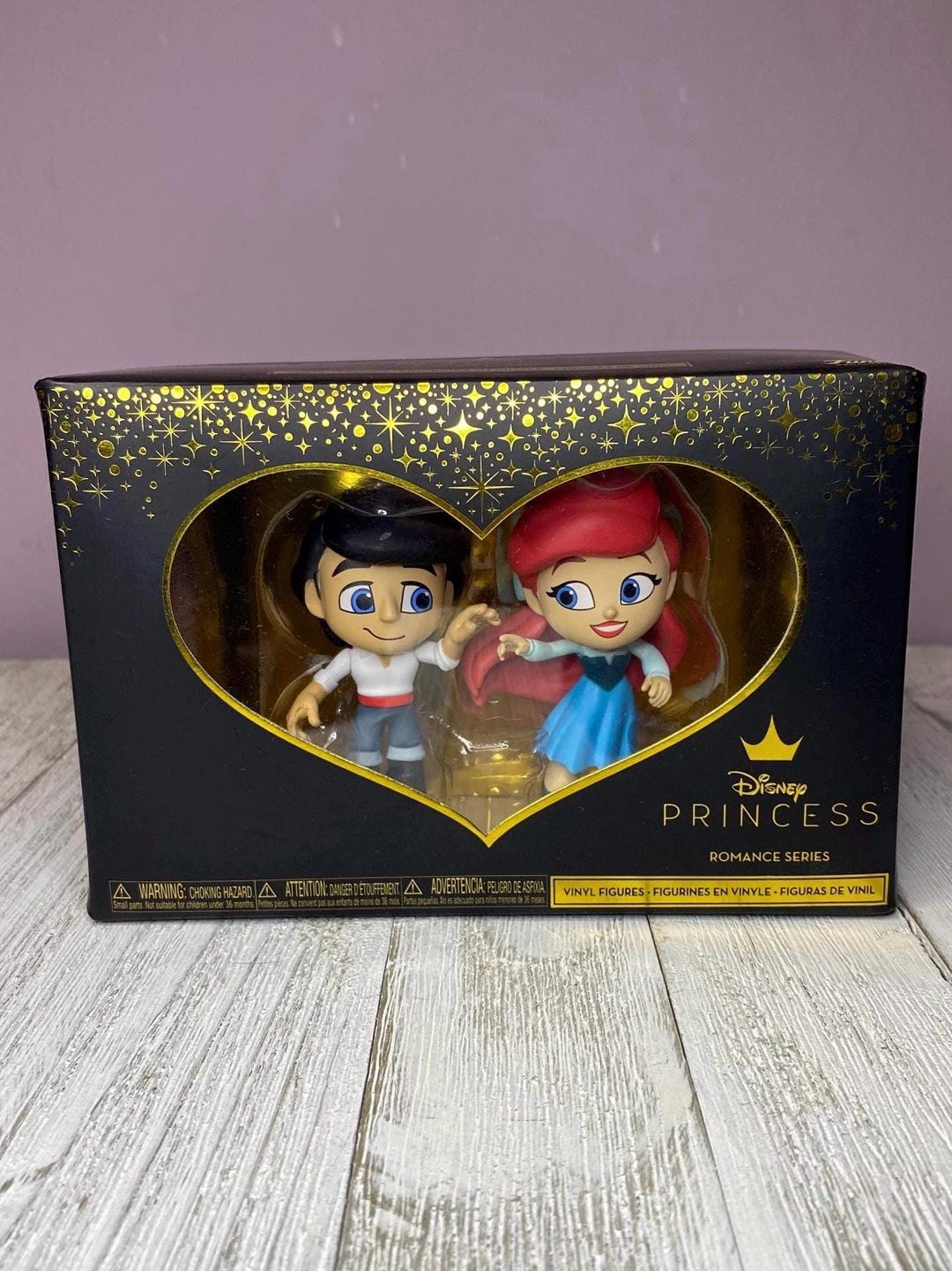 Funko Disney Princess Romance Series Ariel and Eric Mini Vinyl Figures ...
