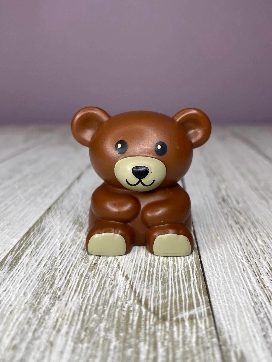 Lego Duplo Brown Teddy Bear Figure Specialty Piece - Etsy