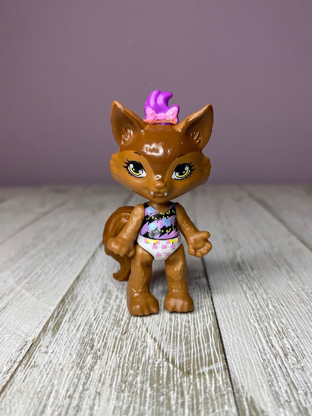 Monster High Weredith Werewolf Wolf Baby 2.5 Figure clawdeen Wolfs ...