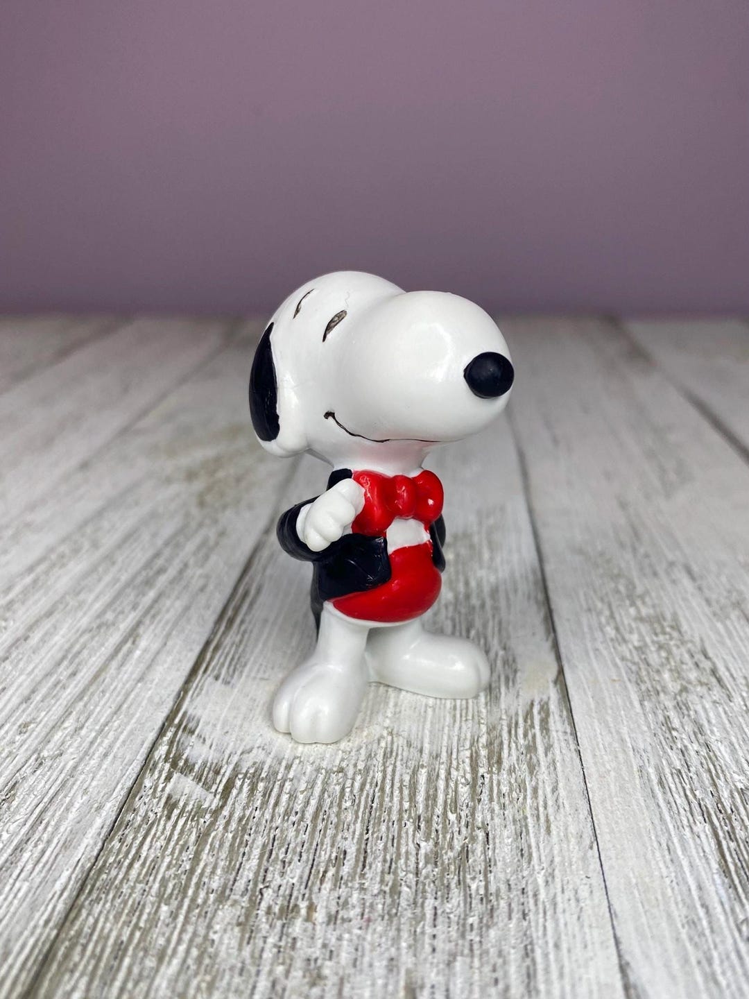 Peanuts Snoopy in Tuxedo 2” PVC Figure Cake Topper (UFS Inc, Charles ...