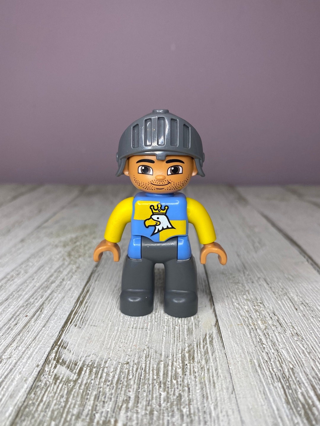 Lego Duplo Medieval Castle Knight Figure Eagle Crest - Etsy