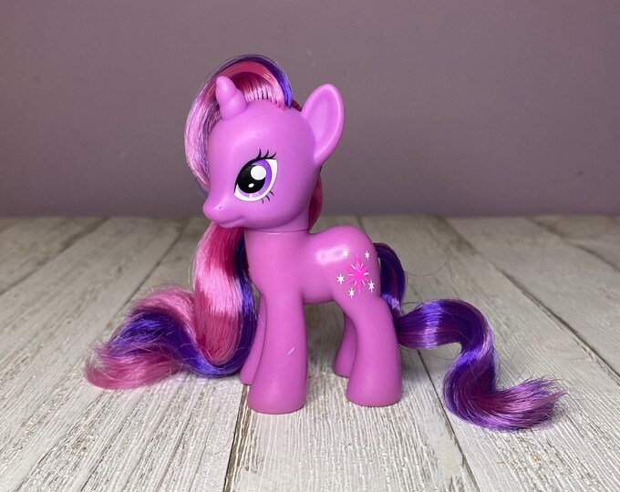 MLP G4 Twilight Sparkle 3.25” Wave 1 Brushable Pony (2010 Hasbro) My ...