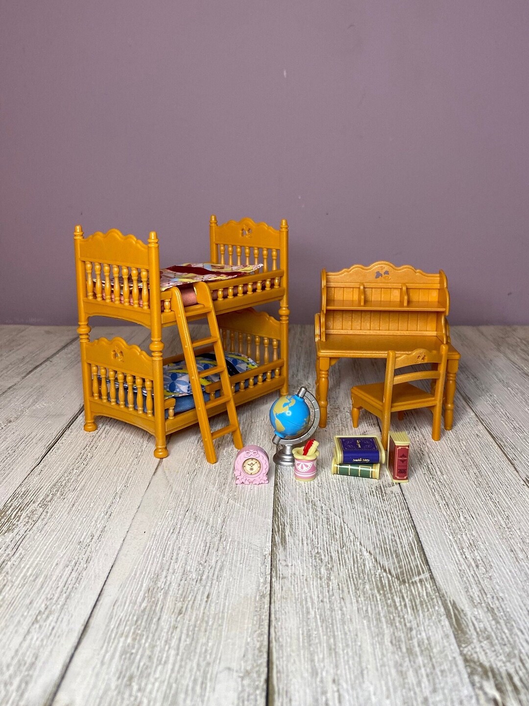 Calico Critters Children’s Bedroom Set Bunk Beds (sylvanian Familes ...