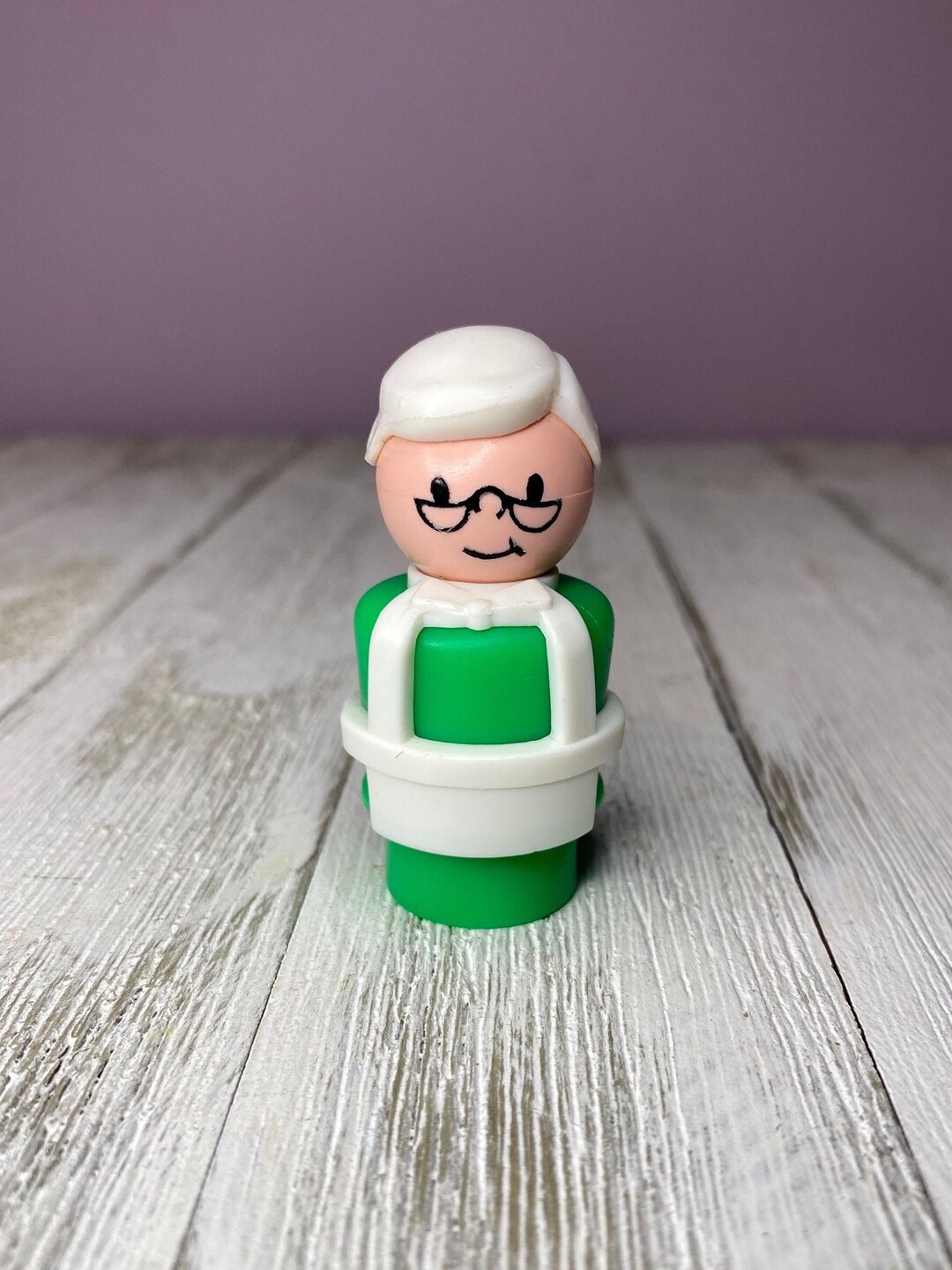 Vintage Fisher Price Little People Sesame Street Mrs. Hooper Figure ...