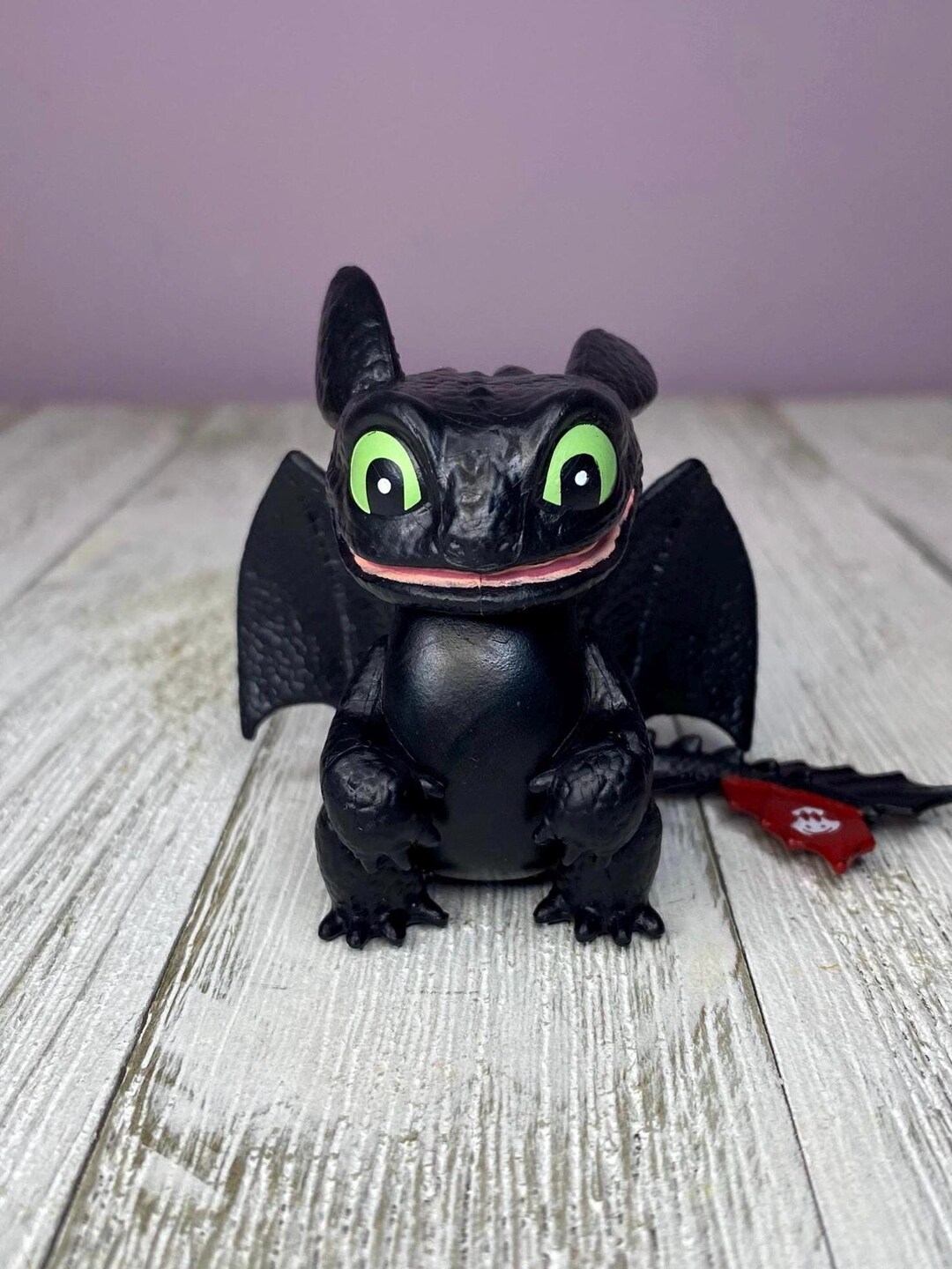 How to Train Your Dragon Toothless 2 Mini PVC Figure Cake Topper ...