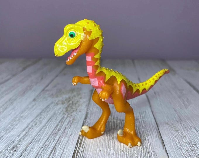 PBS Dinosaur Train Derek Deinonychus 3” PVC Figure (2010 Learning Curve ...