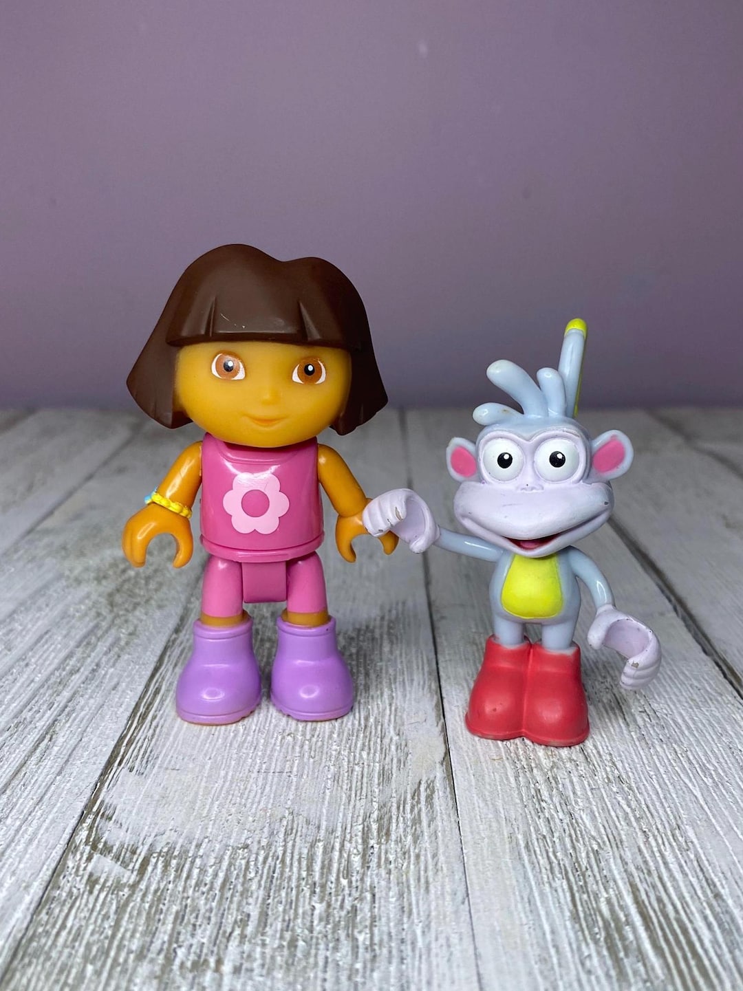 Dora the Explorer Mega Bloks Dora and Boots Monkey Figures (see ...